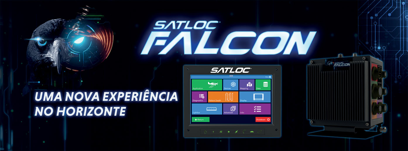 Satloc Falcon (TM) - Revista Aviação Agrícola